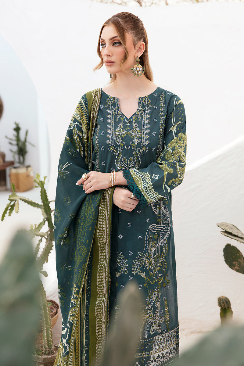 Ramsha Ghazal Lawn Collection – G-203 – YourLibaas UAE