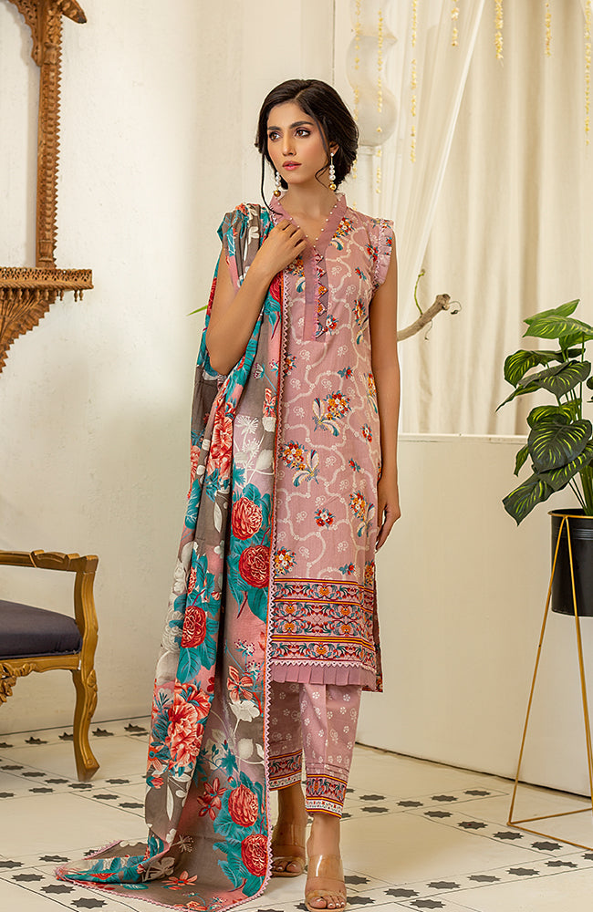 Anum Printed Lawn Collection Vol-5 – ANL5-22-06A – YourLibaas