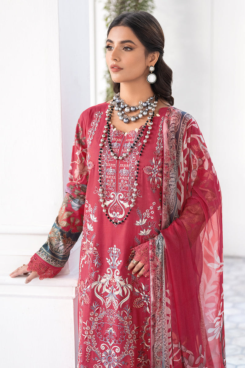 Ramsha Mashaal Lawn Collection – L-604 – YourLibaas UAE