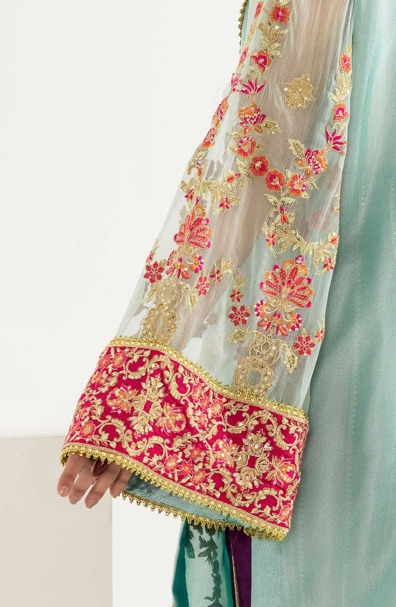 Shamrock by Maryum N Maria - Noor e Nazar Formal Chiffon Collection – – YourLibaas UAE