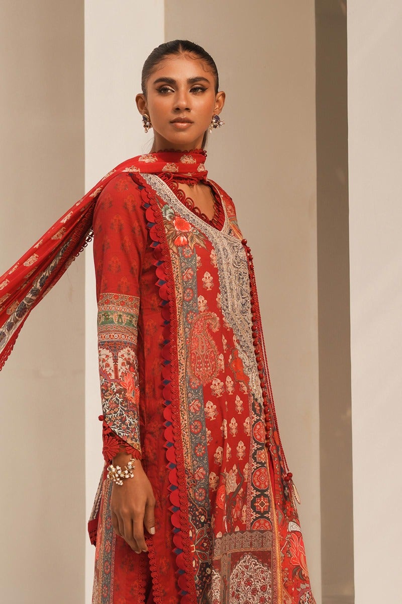 Sana Safinaz Muzlin Spring Lawn Collection 2023 – M231-027A-CI – YourLibaas UAE