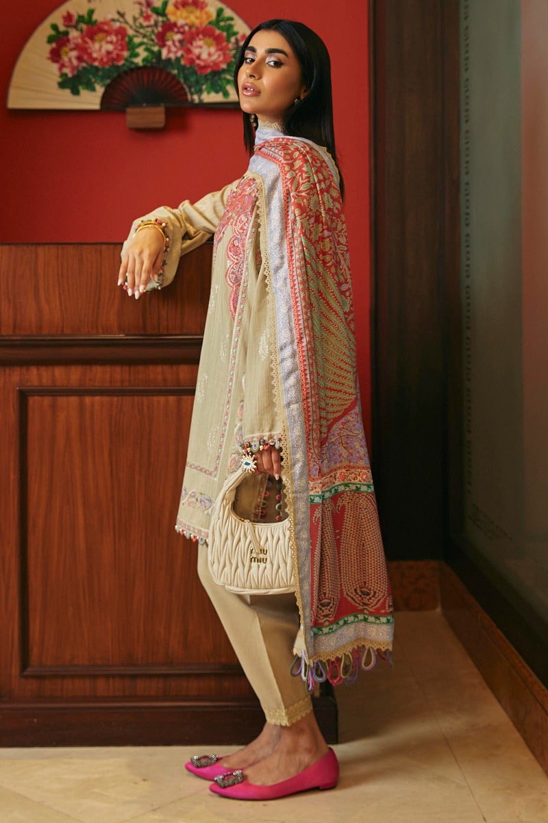 Sana Safinaz Muzlin Winter Collection 2023 – M233-012A-CP – YourLibaas UAE