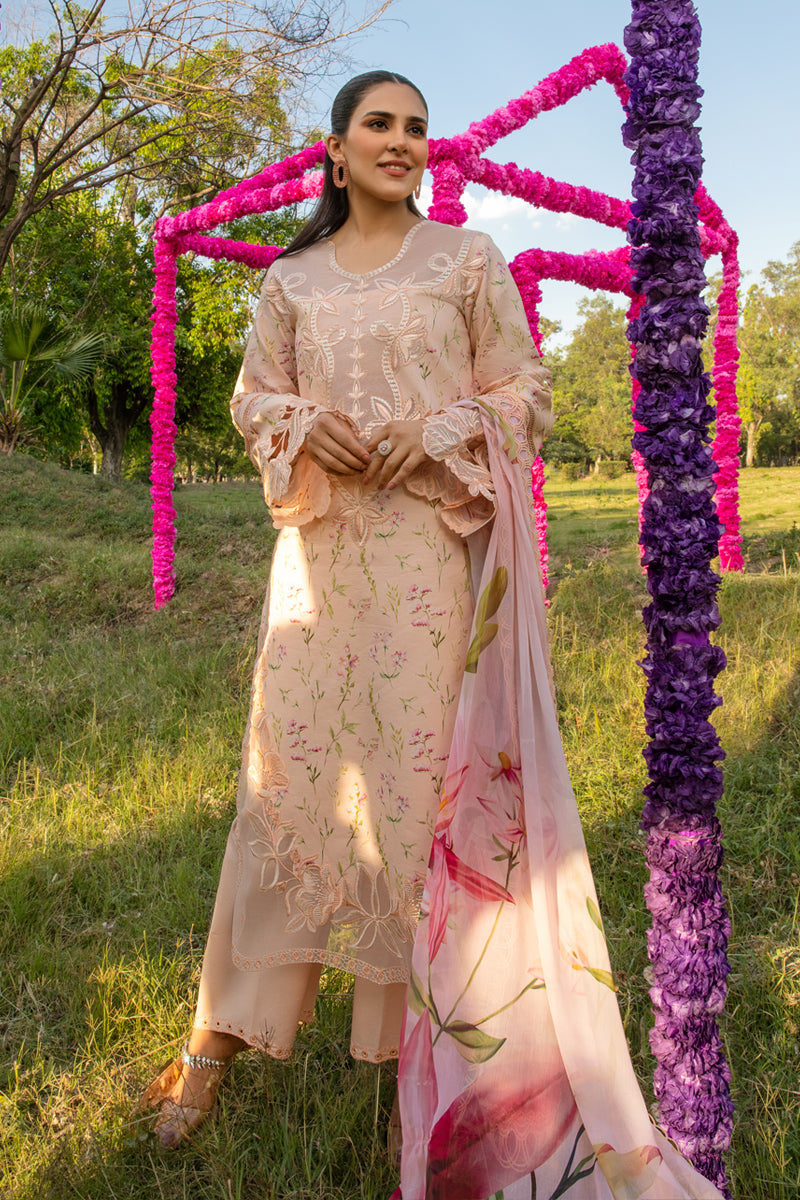 Rang Rasiya Carnation Festive Edit Lawn – Lily – YourLibaas UAE