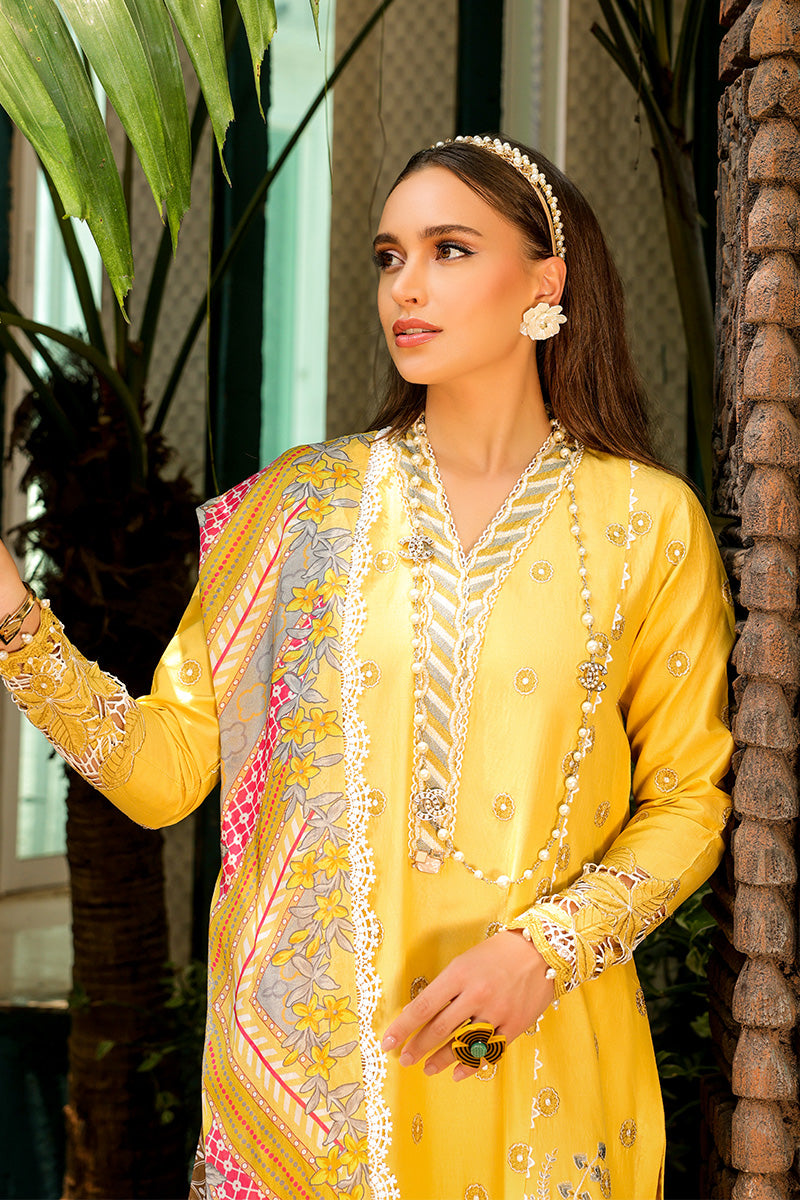 Tabeer Spring/Summer Luxury Lawn – Ayzel – YourLibaas UAE