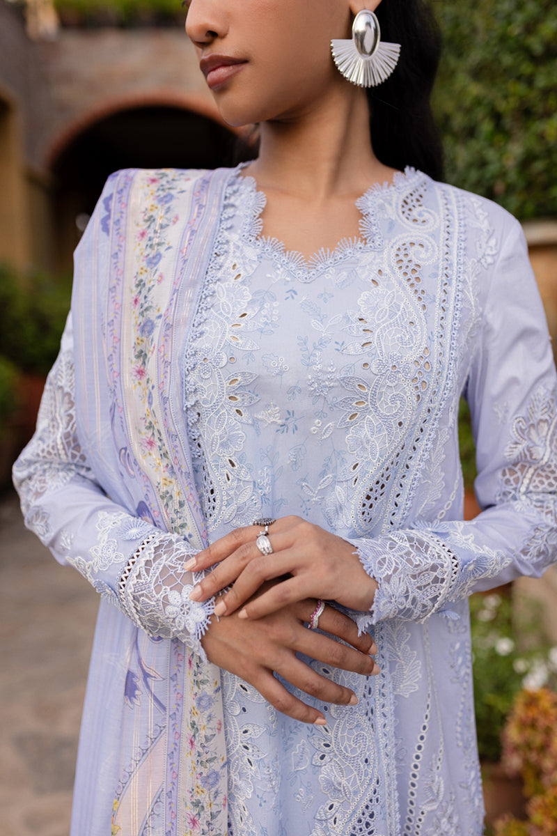 Qalamkari QM-17 Lyla Lavender Pakistani Lawn Suit | Digital Print ...