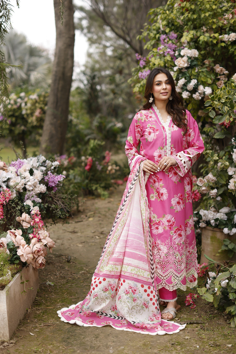 Manara by Maria Asif Baig - Vintage Flora Lawn Collection – LEANA ...
