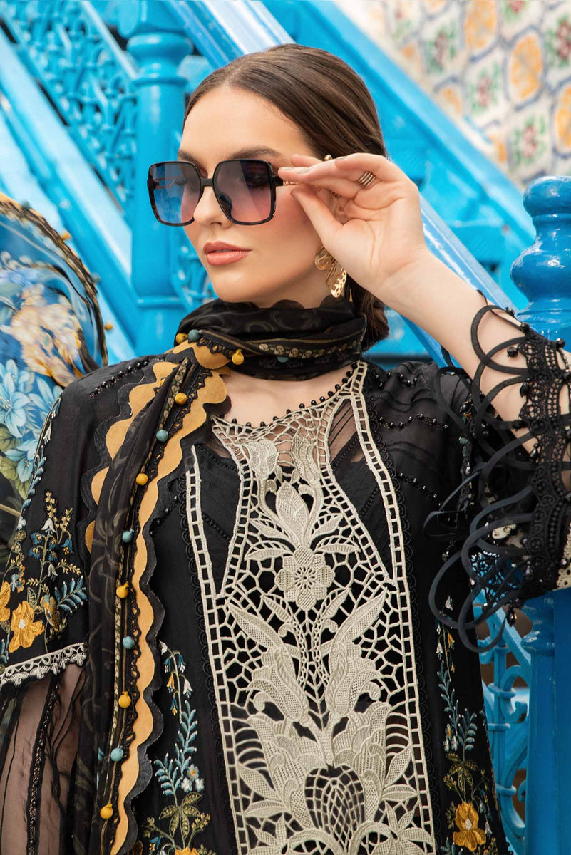 MARIA.B Luxury Eid Lawn – D-2415-B – YourLibaas UAE