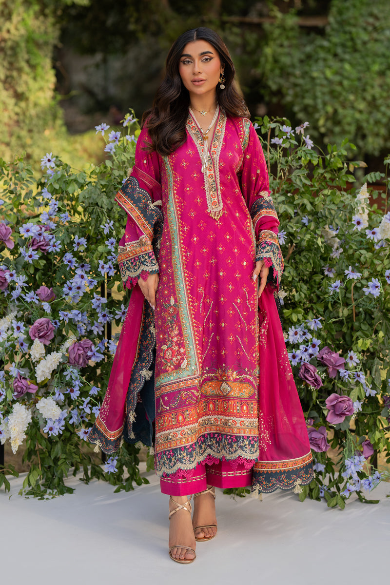 Qalamkar Luxe Silk Formals – UA-01 ELIA – YourLibaas UAE