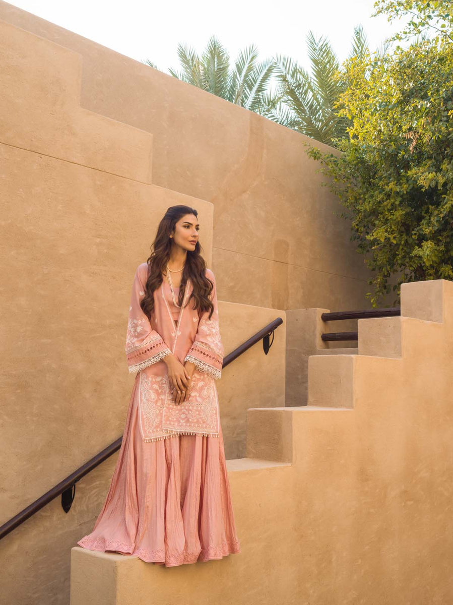 Sahar Mirage Luxury x Kiran Malik Lawn Collection – Chikankari 3 Piece ...