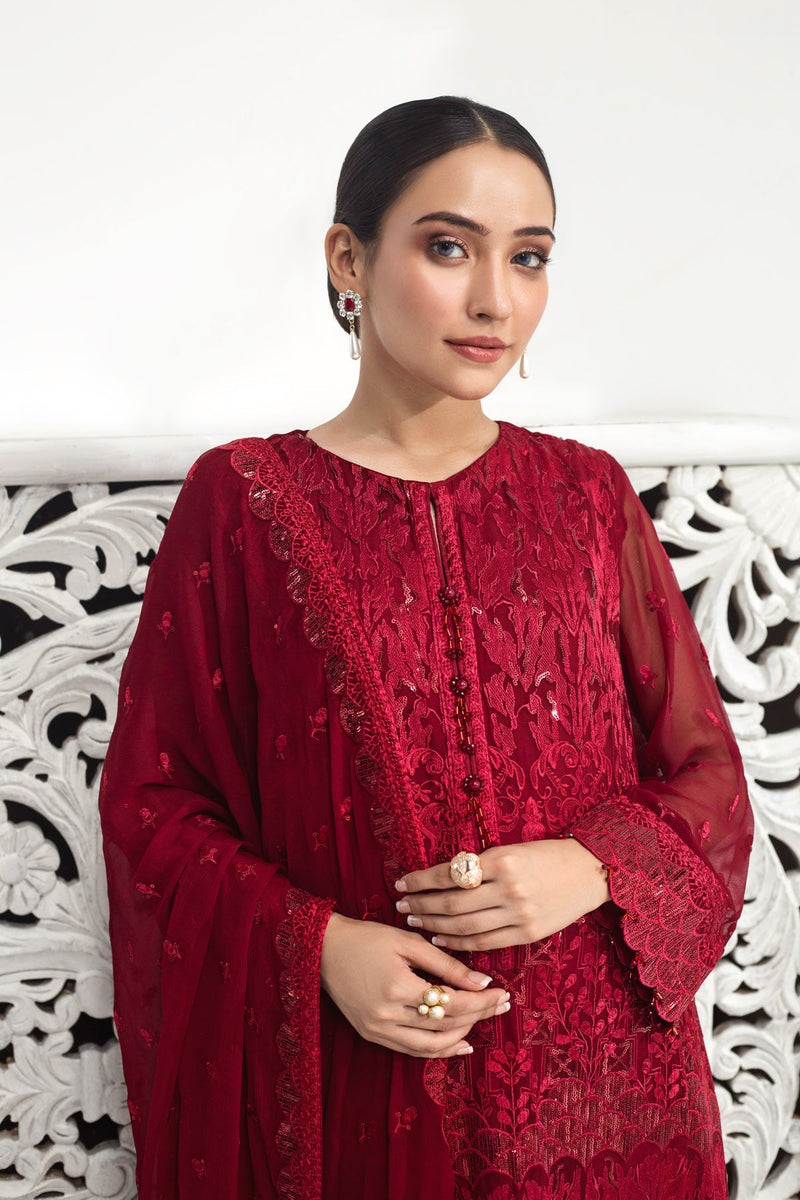 Alizeh Luxury Formal Collection – The Heartthrob Red – YourLibaas UAE