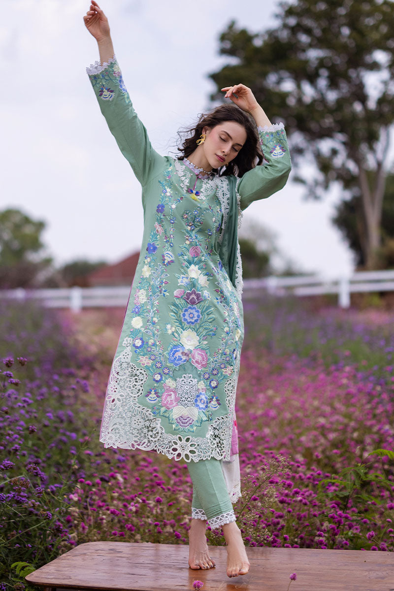 Mushq Hemline Secret Garden Lawn Collection 2024 – Brimstone ...