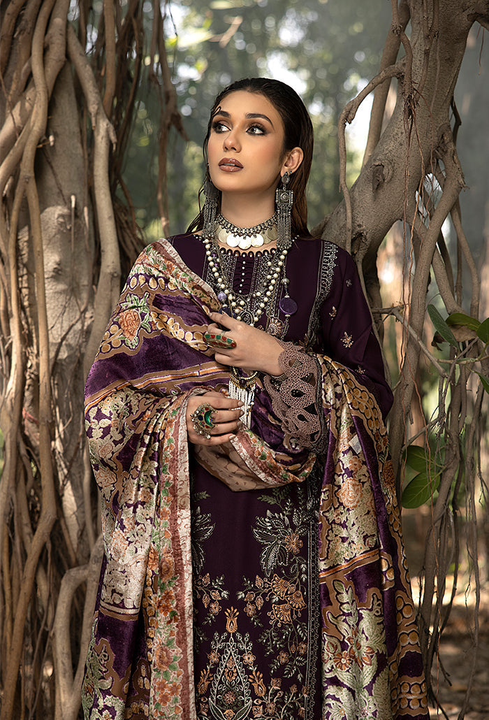 Humdum Mirk Winter Collection with Shawl – MK-05 – YourLibaas UAE
